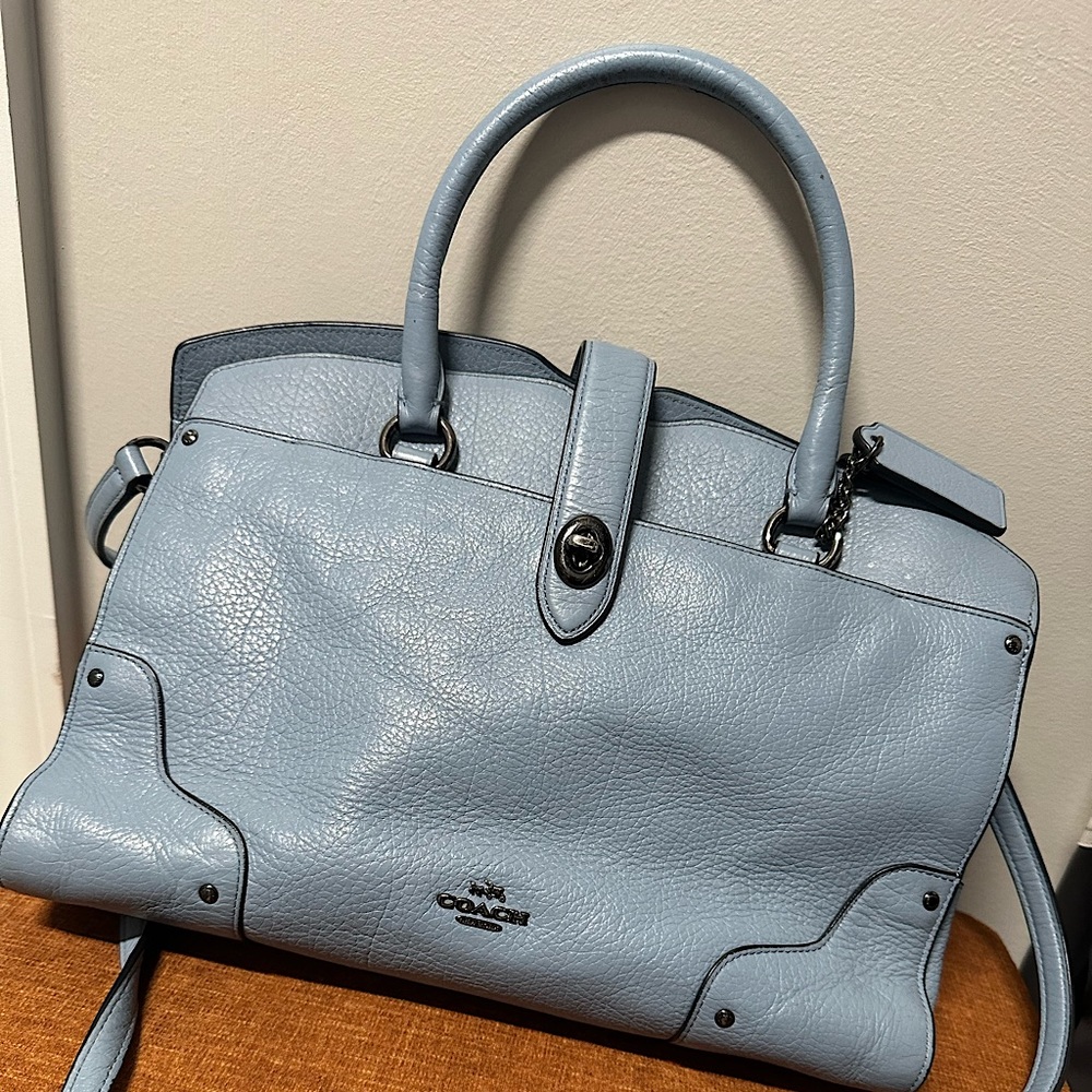 Coach Mercer Satchel 30 Bag - Gem